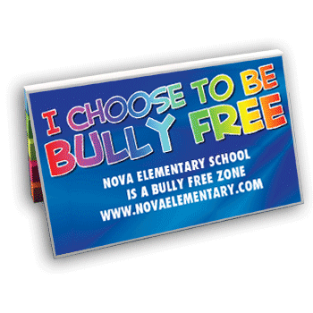 Custom Sticky Notes and Flags - I Choose to be Bully Free - Item No ...